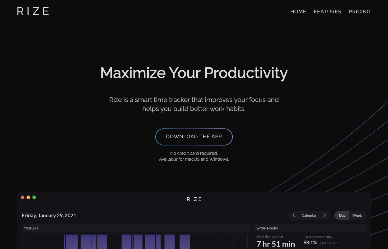 Rize.io avis - Caractéristiques, prix, avantages et inconvénients